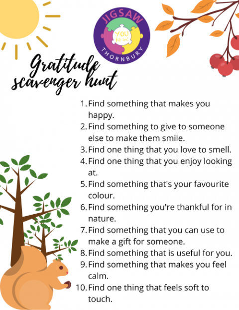 Virtual JIGSAW Thankful Thursday – Gratitude Scavenger Hunt | JIGSAW ...